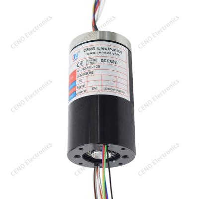 China Solid Shaft Slip Ring for 360° multi-channel signal transmission for sale