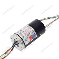 China Solid Shaft Slip Ring for 360° multi-channel signal transmission for sale
