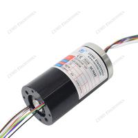 China Solid Shaft Slip Ring for 360° multi-channel signal transmission for sale