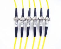 China Single Channel Fiber Optic Rotary Joint 6.8mm OD Stainless Steel Housing with 2000rpm Speed and IP68 Rating for sale