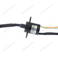 China Compact Flange-Mounted Capsule Slip Ring for sale