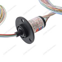 China Anti-Twist Flange Capsule Slip Ring for sale
