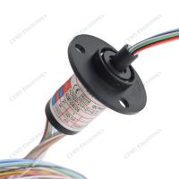 China Anti-Twist Flange Capsule Slip Ring for sale