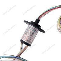 China Anti-Twist Flange Capsule Slip Ring for sale