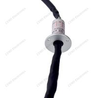 China Flange Mount Capsule Slip Ring for High Current Power Transmission for sale