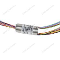 China Miniature Capsule Slip Ring with Noble-Metal Contacts for 360° Rotation for sale