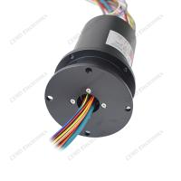 China Flange-Mount Hybrid Slip Ring with 42 Circuits for Power & Signal for sale