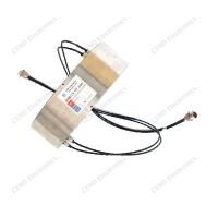 China 260mm Large-Bore Through-Hole Slip Ring with IP65 & Aviation Connectors for sale