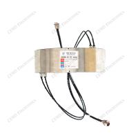 China 260mm Large-Bore Through-Hole Slip Ring with IP65 & Aviation Connectors for sale