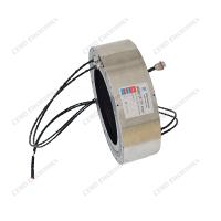 China 260mm Large-Bore Through-Hole Slip Ring with IP65 & Aviation Connectors for sale
