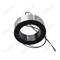 China 260mm Large-Bore Through-Hole Slip Ring with IP65 & Aviation Connectors for sale