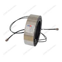 China 260mm Large-Bore Through-Hole Slip Ring with IP65 & Aviation Connectors for sale