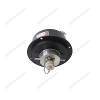 China IP66 Waterproof Flange Mount Slip Ring with Circular Connector for sale