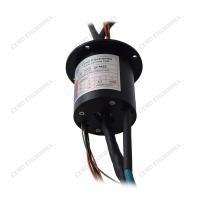 China Flange Mount Hybrid Slip Ring for HDMI and Gigabit Ethernet Rotary Transmission for sale