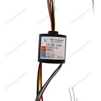 China Compact Solid Shaft Slip Ring with 20A Power and Signal Channels for sale