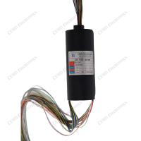 China Capsule Slip Ring 54 Circuits CENO ACN-54P Gold Contact Rotary Connector for sale