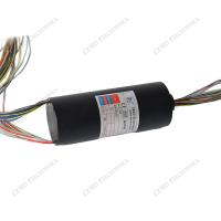 China Capsule Slip Ring 54 Circuits CENO ACN-54P Gold Contact Rotary Connector for sale