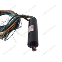 China Capsule Slip Ring 72 Mixed Circuits OEM Power Signal Connector for sale