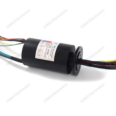 China Ethernet Slip Ring 100Mbps OEM Rotary Connector for sale