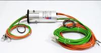 China Gigabit Ethernet Slip Ring with RJ45 Connector and 3 Air Channels for Filling Machines - 1000Mbps Speed, 380V Rating for sale