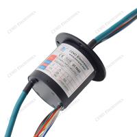 China Ethernet Slip Ring with Gold Contact for Power and Ethernet for sale