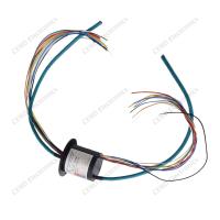 China Ethernet Slip Ring with Gold Contact for Power and Ethernet for sale