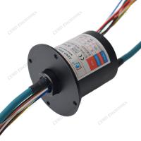 China Ethernet Slip Ring with Gold Contact for Power and Ethernet for sale