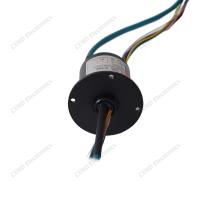 China Ethernet Slip Ring with Vibration Resistant Gold Contacts for Rotary Equipment for sale