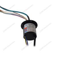 China Ethernet Slip Ring with Vibration Resistant Gold Contacts for Rotary Equipment for sale
