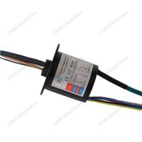 China Ethernet Slip Ring with Vibration Resistant Gold Contacts for Rotary Equipment for sale