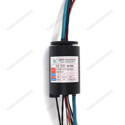 China Ethernet Slip Ring with Hard Anodized Housing for Long-Run Stability for sale