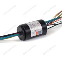 China Ethernet Slip Ring with Hard Anodized Housing for Long-Run Stability for sale