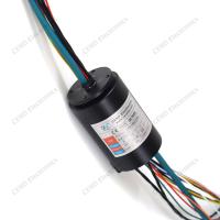 China Ethernet Slip Ring with Hard Anodized Housing for Long-Run Stability for sale