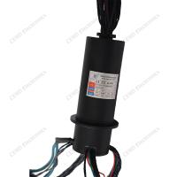 China Ethernet Hybrid Slip Ring with 10 Power Circuits and 63 Signal Channels for Unlimited 360 Degree Rotation for sale