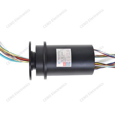 China Multi-Channel Slip Ring with 46 Isolated Circuits for Power and Signal Transfer for sale
