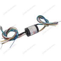 China Ethernet Slip Ring with Integrated Power Signal and Network Channels for 360° Rotation for sale