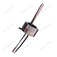 China Through Bore Slip Ring with Hollow Shaft for Coaxial Mounting and Power Transfer for sale