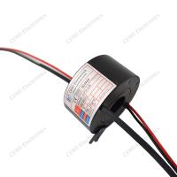 China Through Bore Slip Ring with Hollow Shaft for Coaxial Mounting and Power Transfer for sale