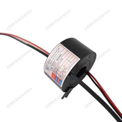 China Through Bore Slip Ring with Hollow Shaft for Coaxial Mounting and Power Transfer for sale