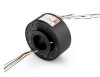China Antenna Hollow Shaft Slip Ring with 1 Inch Through Hole 500RPM Rotation Speed for Industrial Applications for sale