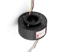 China High Precision Through Hole Slip Ring 50mm Center Bore for Power and Signal Transmission - 380V AC, 300 RPM for sale