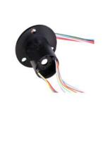 China ACN22T-J 2A/Circuit Slip Ring - 22mm OD, IP54 Rated for 360° Continuous Rotation for sale