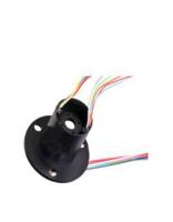 China ACN22T-J 2A/Circuit Slip Ring - 22mm OD, IP54 Rated for 360° Continuous Rotation for sale