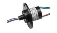 China ACN0422T Through Hole Slip Ring 0-300 RPM 22mm OD for Process Control Equipment for sale