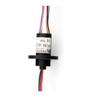 China CENO BCN12 Miniature Slip Ring 12.4mm OD with 6/12 Circuits 2A 240V AC/DC for sale