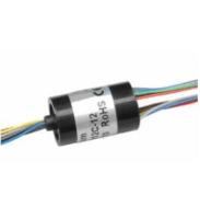 China Gold-to-Gold Contact Capsule Slip Ring Φ12.4mm with 2A Current Rating for 360° Rotation Systems for sale