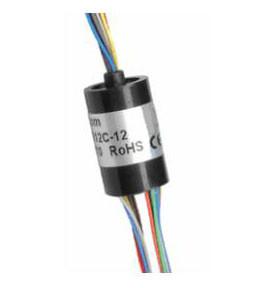 China BCN12U Capsule Slip Ring 12.4mm OD with 2A Current Rating for Radar Antenna and Data Transmission for sale