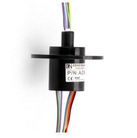 China CENO BCN15-24 Micro Slip Ring - 24 Circuits, 2A Rating, 300 RPM Continuous 360° Rotation for sale