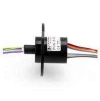 China CENO BCN15-24 Micro Slip Ring - 24 Circuits, 2A Rating, 300 RPM Continuous 360° Rotation for sale