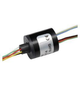 China 3mm ID Capsule Slip Ring 17mm OD for Mini Wire Rolling Machines - 2A 240V AC/DC for sale